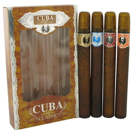 Cuba Red Cologne By Fragluxe Gift Set - Cuba Variety Set includes All ...