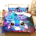 Stitch Duvet Cover Set Comforter Bedding 3d Children'S Bedding Set 3 ...