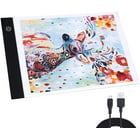 Lightmaster 12" x 17" A3 Light Box 12V Ultra-Thin Profile 110V AC Power ...