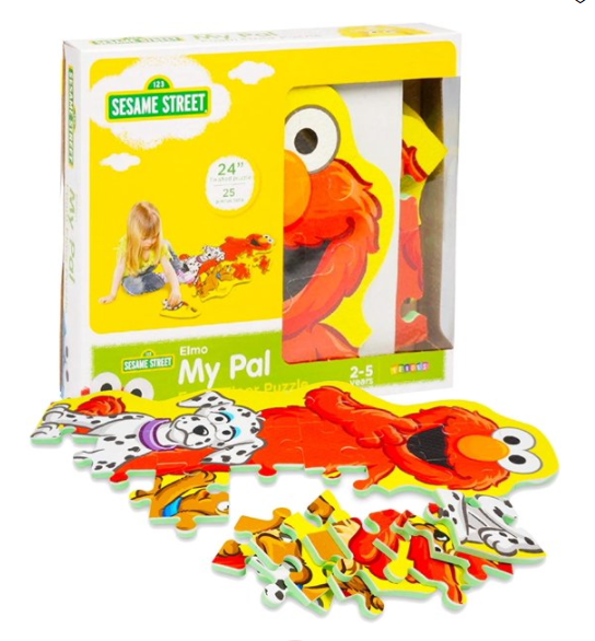 Sesame Street 2342609 Foam Floor Puzzle - Assorted Color - 25 Piece ...