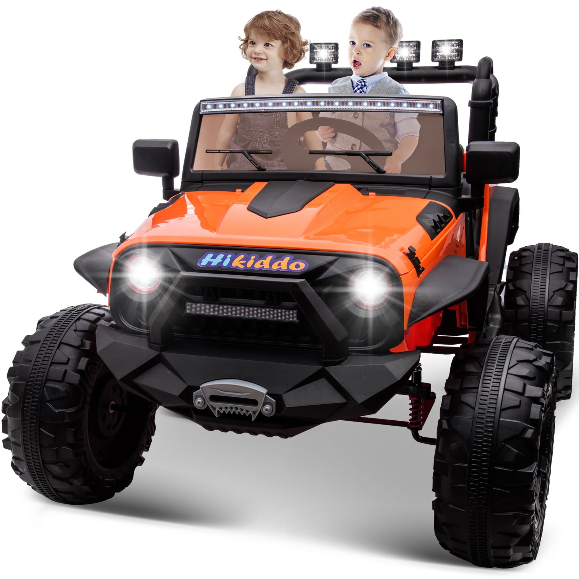 Hikiddo JC555 24V Ride on Toy for Big Kids, 2 Seater Powered Ride-on ...