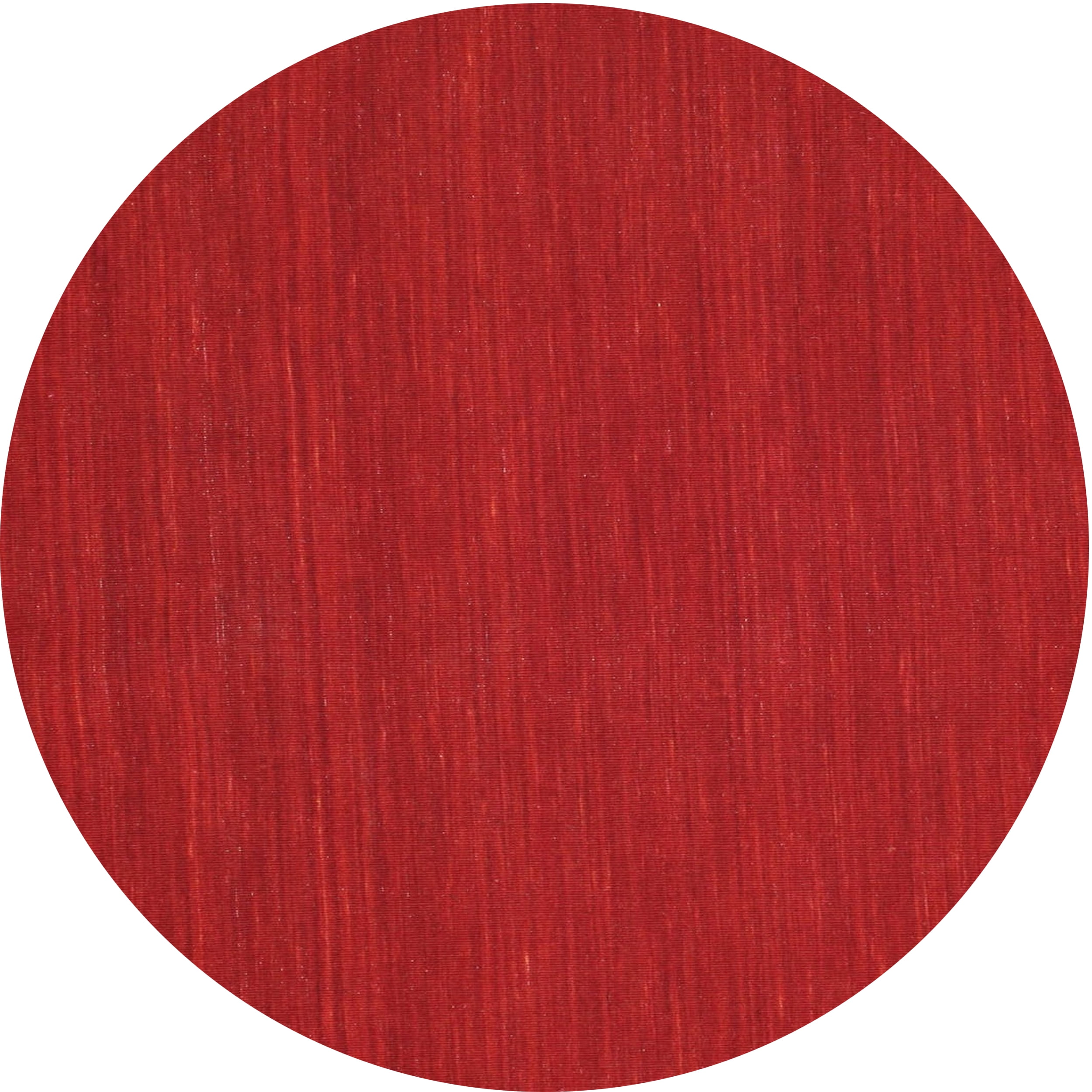 Ahgly Company Indoor Round Contemporary Red Abstract Area Rugs, 8 ...