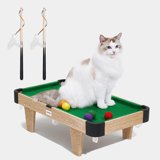 VETRESKA Cat Toys Cat Pool Table Toy Wand Toy with Sisal Rope ...