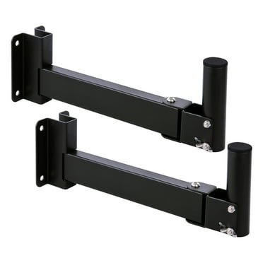 PYLE PSTNDW15 - Dual Universal Adjustable Wall Mount Speaker Bracket ...