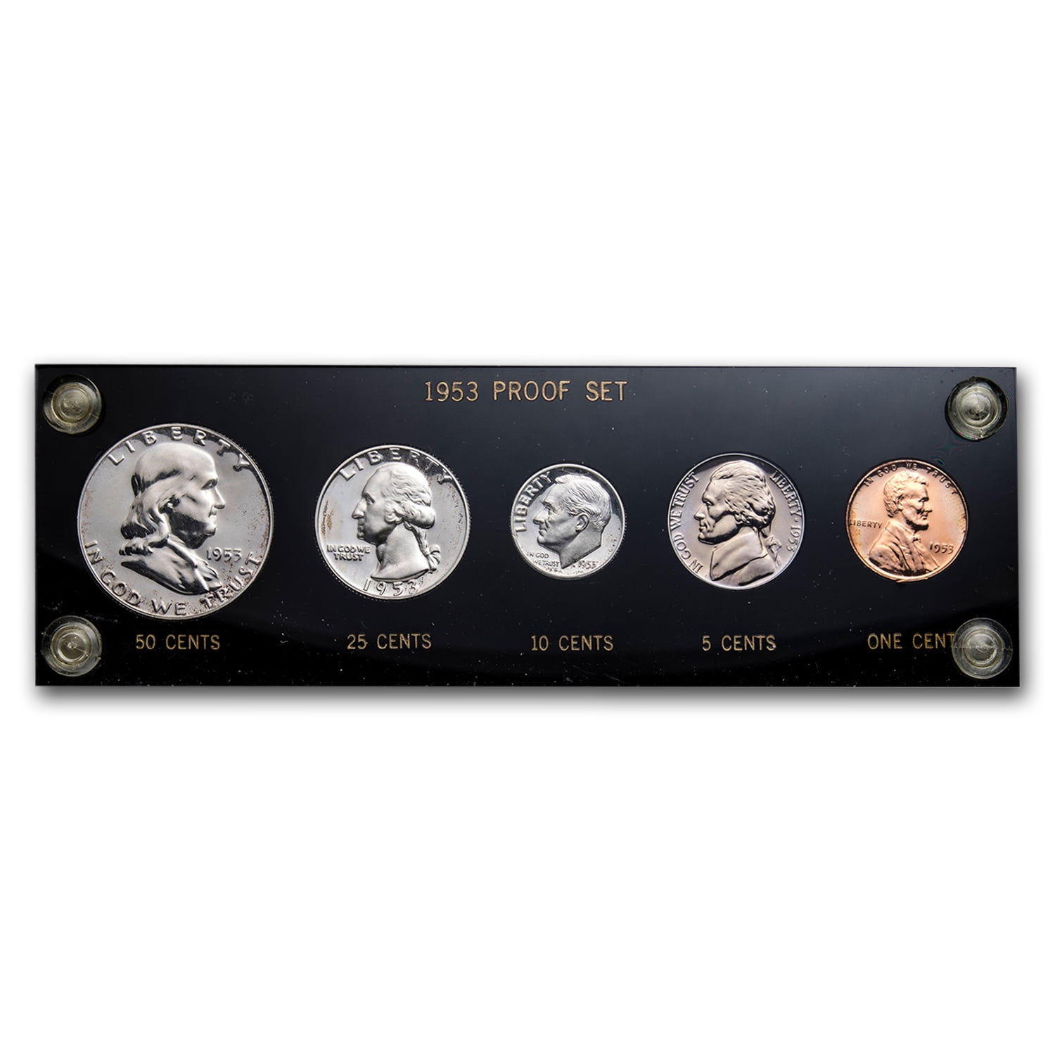 1953 U.S. Proof Set (Hard Plastic Holder) - Walmart.com