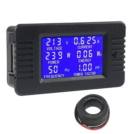AC 100A Digital Multimeter, MELIFE Current Voltage Amperage Power ...