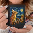 Van Gogh Starry Night Cat Van Gogh Cat Painting Coffee Mugs - Walmart.com