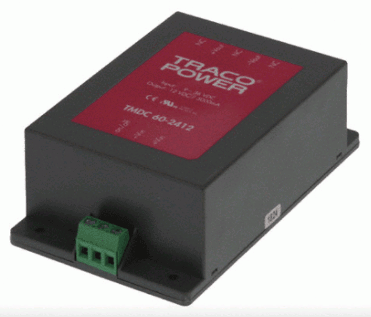 Traco Power 60W 24VDC Single Output Isolated DC-DC Converter TMDC 60-2415 - Walmart.com
