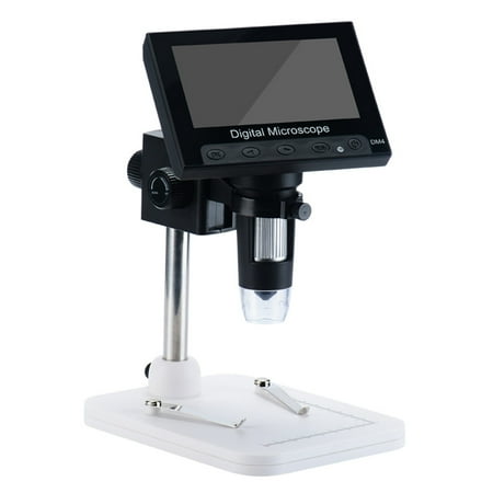 Lolmot Digital Microscope with Screen Ultra-Clear 5 Million with Screen ...