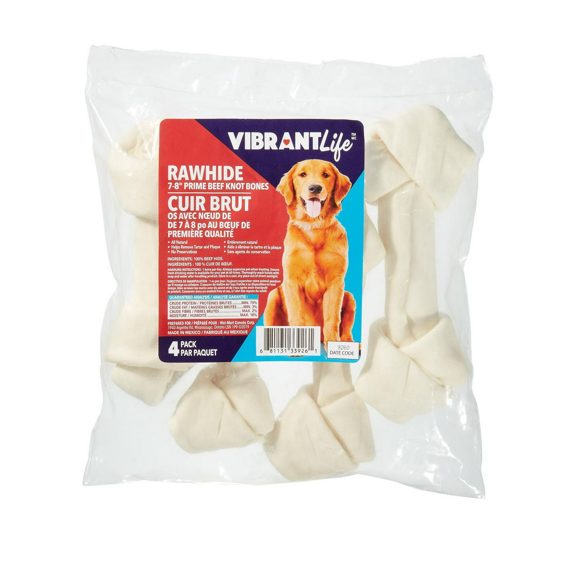 Click here for Vibrant Life Rawhide Knot Bone Single Serve;7-8 prices
