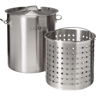 All-Clad 6-Quart Stainless Steel Pasta Pot with Large Stock Insert ...