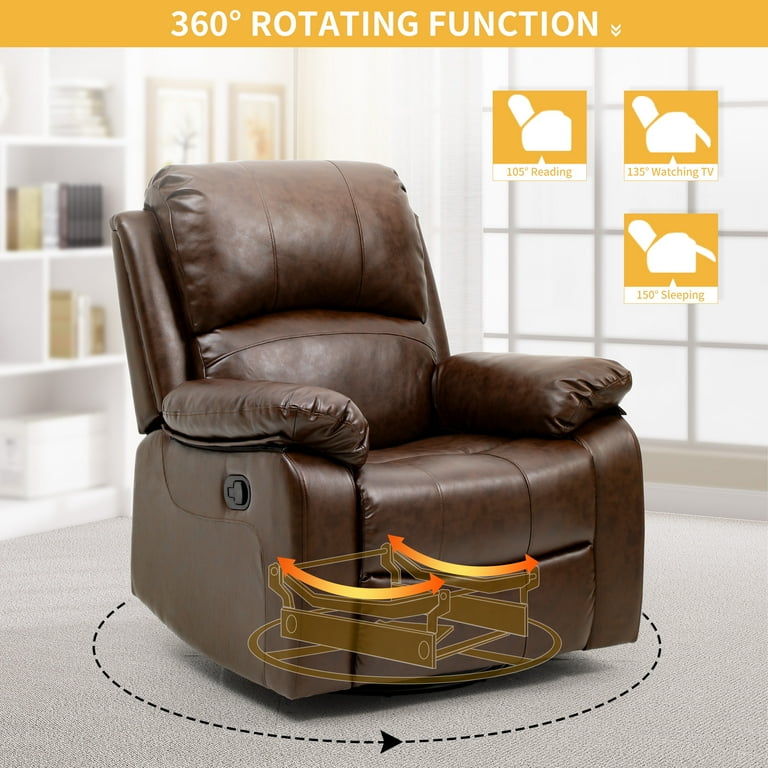 Soft leather recliner chair store
