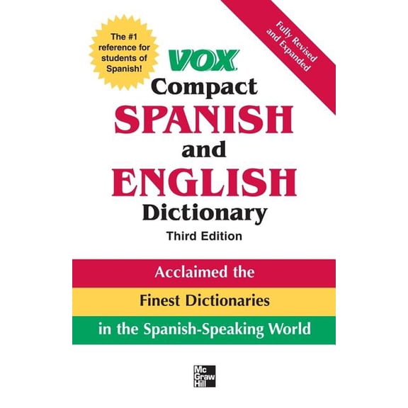 Vox Compact Spanish and English Dictionary, Third Edition (Paperback ...