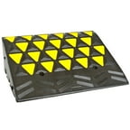 Heavy Duty Warehouse Industrial Rubber Reflective Curb Ramp - Walmart.com