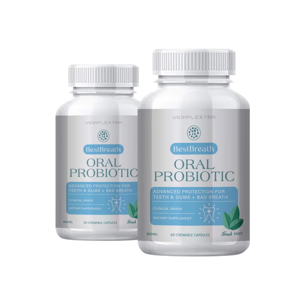 2 Pack Best Breath Gum And Teeth Capsules Best Breath Gum And Teeth