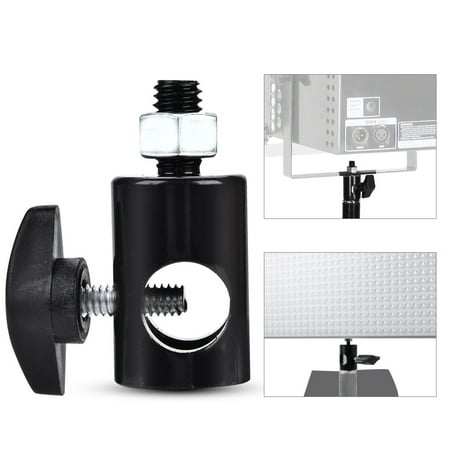 Lightweight Light Stand Adapter, 3/8in Light Stand Adapter, Steel For ...