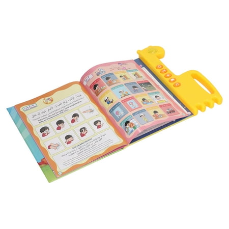 Electronic Learning Book Children Arabic English Alphabet Number Sound ...