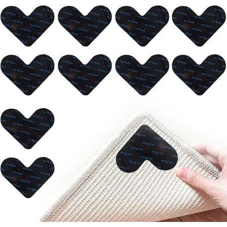 10 Pieces of Carpet Corner Holding Anti-Slip Device, Reusable Multi ...