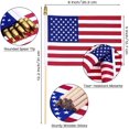 175 Pcs Small American Flags on Stick 5 x 8 Inch Mini Handheld 4th of ...