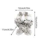 Fun and Colorful Unique Muggle Face Resin Succulent Plant Planter Pot ...