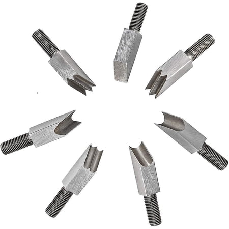 Woodworking Edge Corner Plane with 7 Milling Heads - Bevel Plane for ...