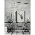 Marmont Hill Elk Stare II Framed Wall Art - Walmart.com