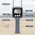 Hay Moisture Tester, Portable Hay Moisture Meter, Straw, Forage Grass ...
