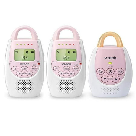Vtech BA72212PK Pink Audio Baby Monitor with 2 Parent Units - Walmart.ca
