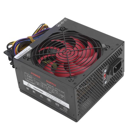 Power Supply, Low Energy Consumption Red Fan Computer Parts, For ...