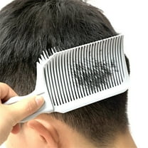 GARENAS Barber Comb Curved Barber Comb for Home Hairdressing Barber ...