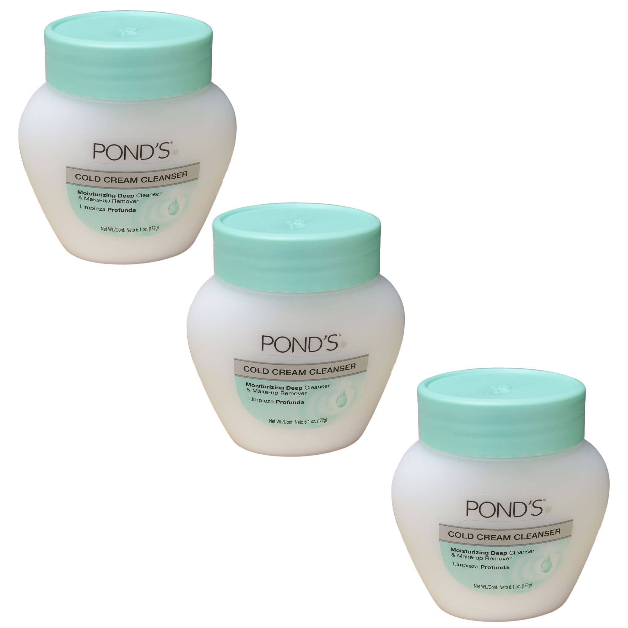 (3 Pack) Ponds Cold Cream The Cool Classic Deep Cleans And Removes Make ...