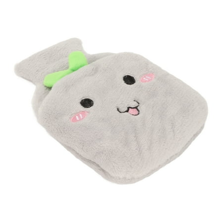 Hot Water Bottle, Detachable Cover Cute Hot Water Bag Transparent Keep ...