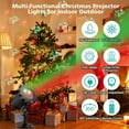 Waterproof Christmas Projector Lights, Star Show Laser with Red & Green ...