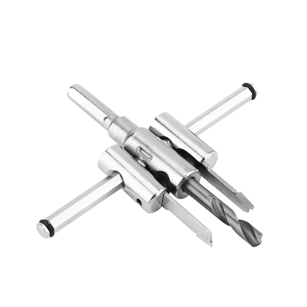 Broca para sierra circular de madera, 30-120 mm, ajustable, circular ...