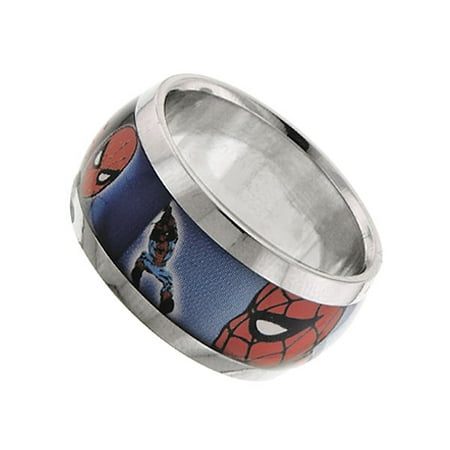 Marvel - Spider-Man Graphic Ring Size 8 - Walmart.com