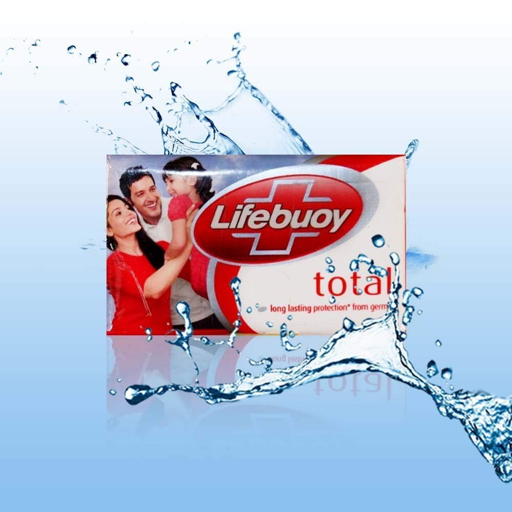 Lifebuoy Total Original Scent Soap Antibacterial Body Wash 90g Bar Pack of 12 Walmart