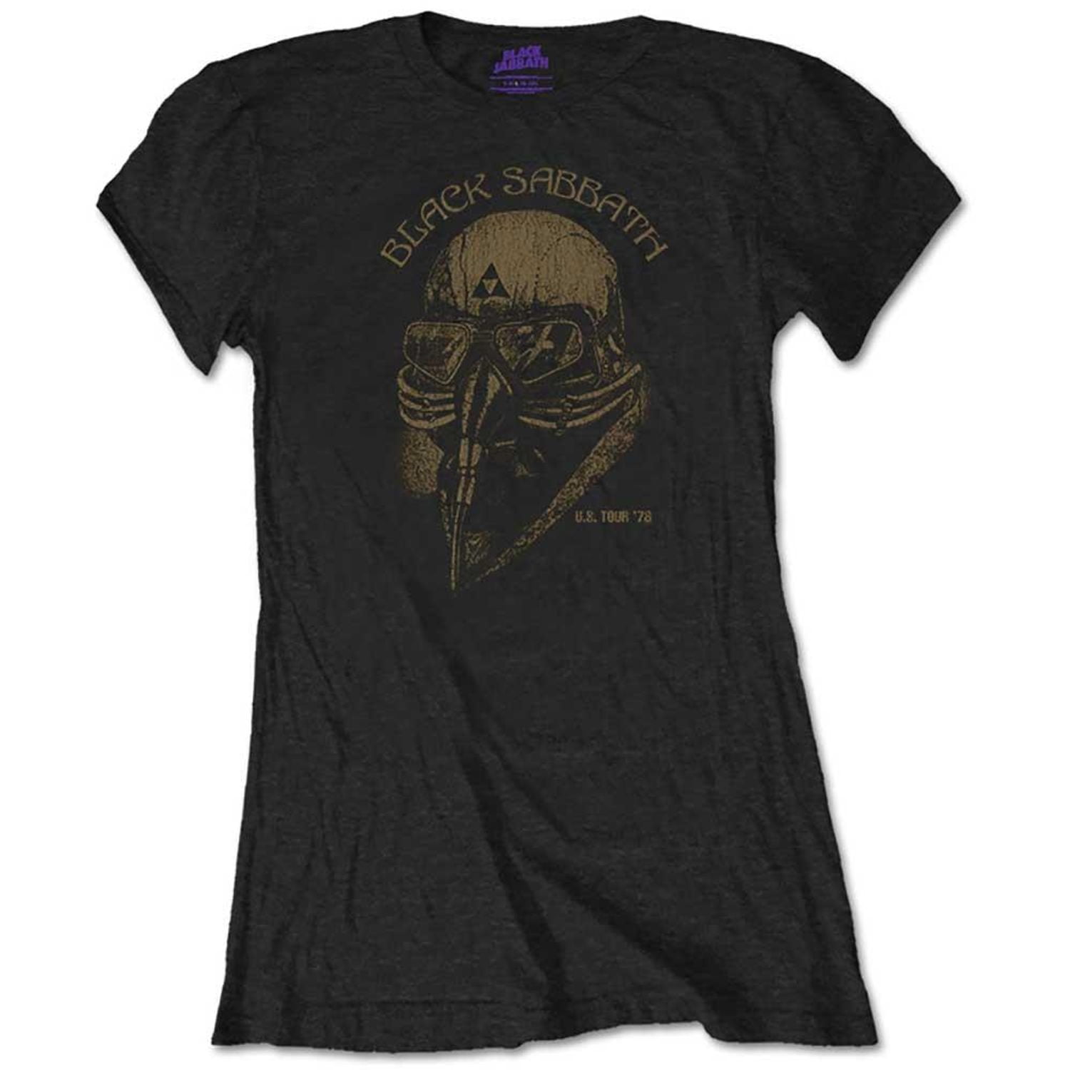 Click here for Black Sabbath Womens Us Tour 1978 T-Shirt Xxl prices