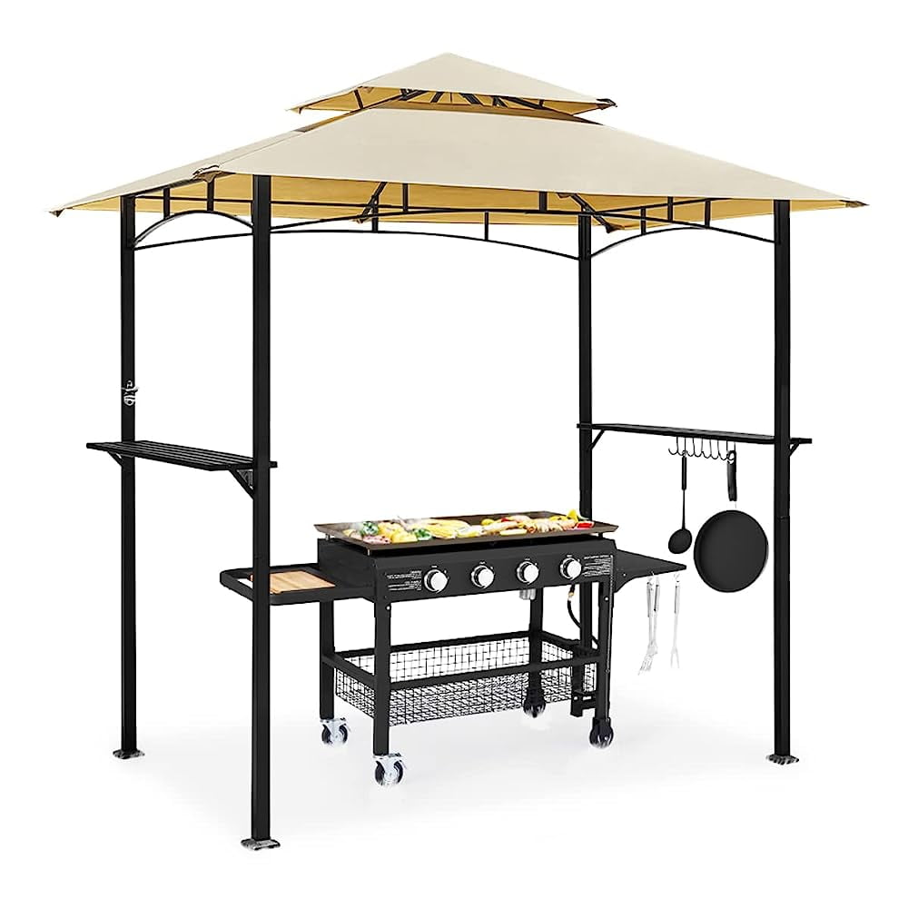 Click here for Yodolla 8 X 5 Outdoor Grill Gazebo With Vented Top... prices