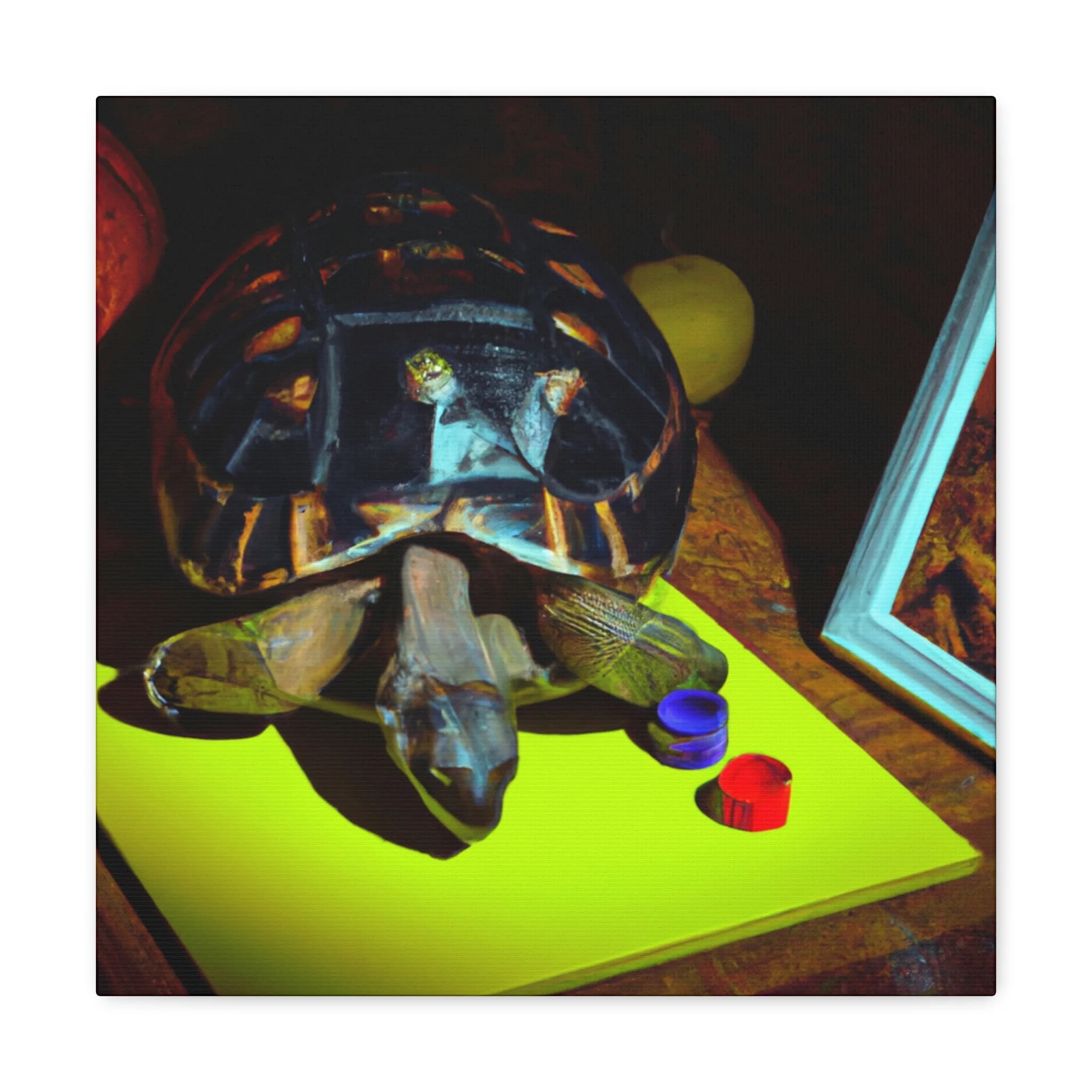 Tortoise in Pop Art - Canvas - Walmart.com