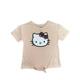 Hello Kitty Girls 2-Piece Fashion Tee Shirt and Active Short Set with ...