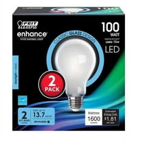 1 PC Feit Enhance A21 E26 (Medium) Filament LED Bulb Daylight 100 Watt ...