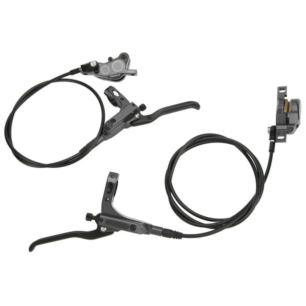 Bike Disc Brake Set, Mountain Bike Hydraulic Disc Brake Kit 4 Piston ...