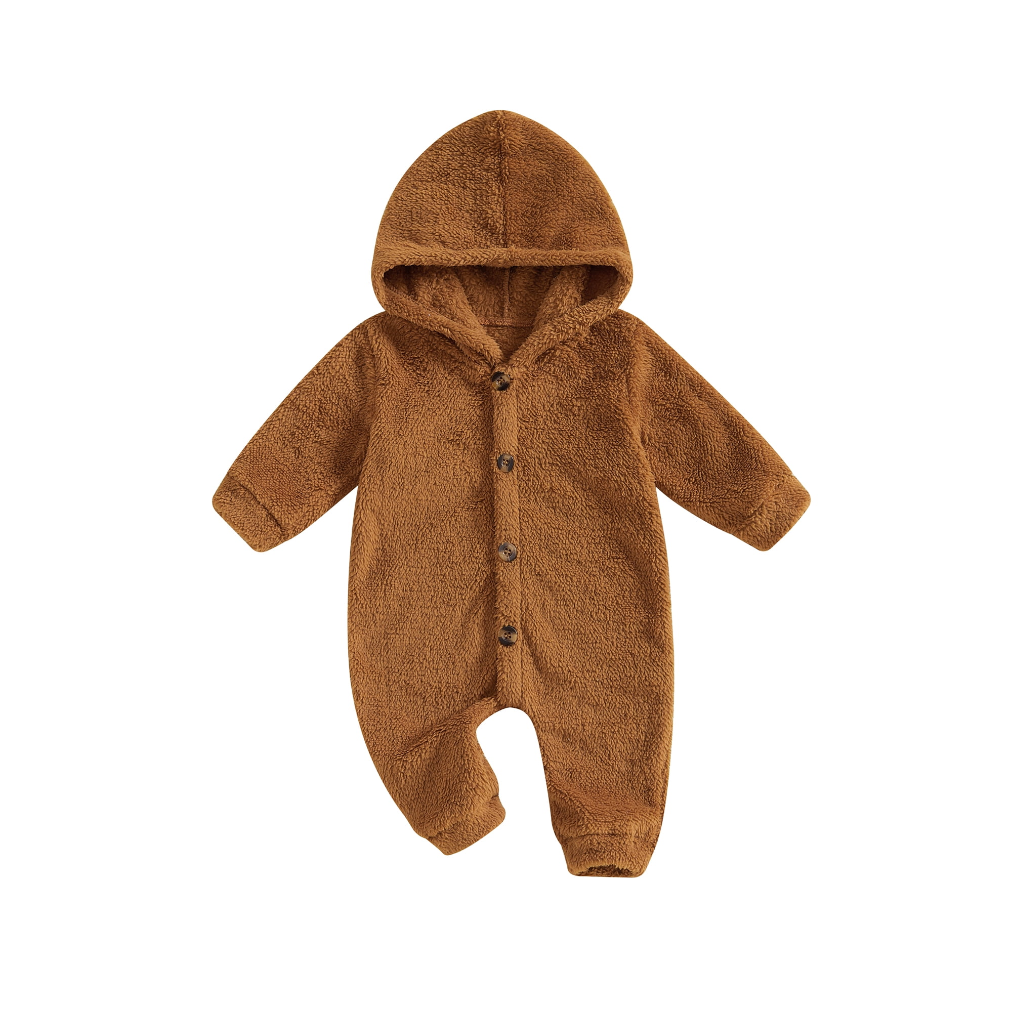 Click here for Gupgi Newborn Baby Girl Boy Fleece Jumpsuits 3 6 9... prices