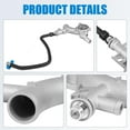 Aluminum Coolant Water Outlet Kit with Hose Sensor for Chevy Cruze ...