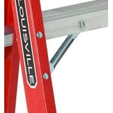 Louisville Ladder 6' Fiberglass Twin Step Ladder, 10' Reach, 375 lbs ...