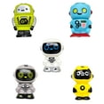 6" Rubber Robot (Grey) Fun Robot Figures and Playtime Companions ...