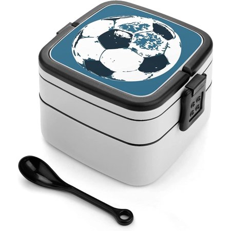 Soccer Ball Ar S yle Double Layer Ben o Box Lunch Box Meal Con ainer ...