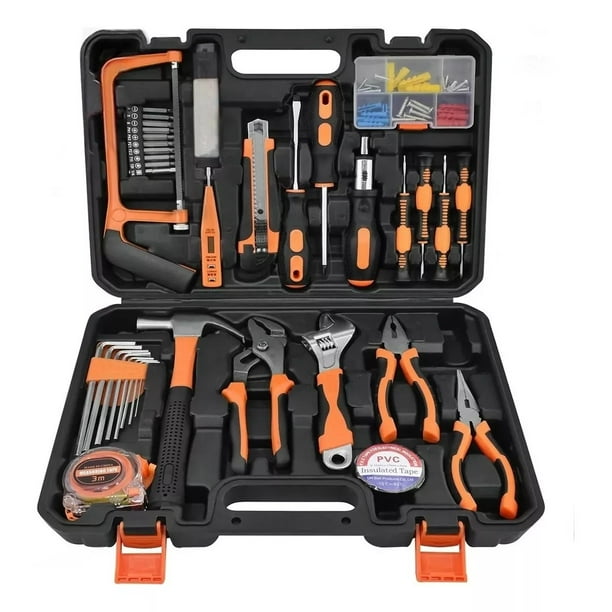 Juego De Herramientas De 100pcs Kit De Herramientas Manuales | Bodega Aurrera en línea