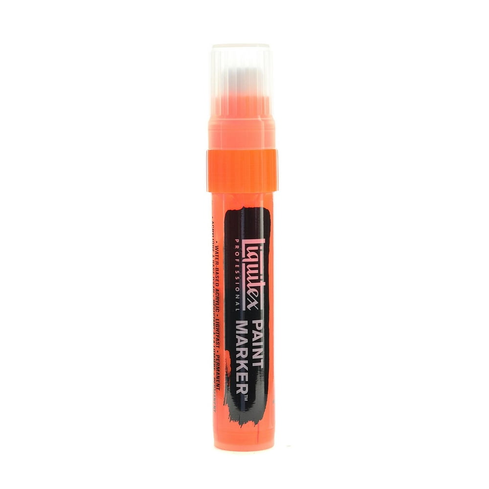 Professional Paint Markers fluorescent orange, wide 15 mm (pack of 2 ...