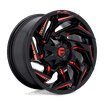 Fuel D755 Reaction 15X8 5X139.7 -18Et 125.1Cb Gloss Black Milled With ...